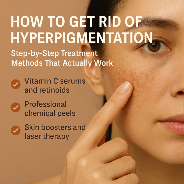How to Get Rid of Hyperpigmentation: Step-by-Step Guide