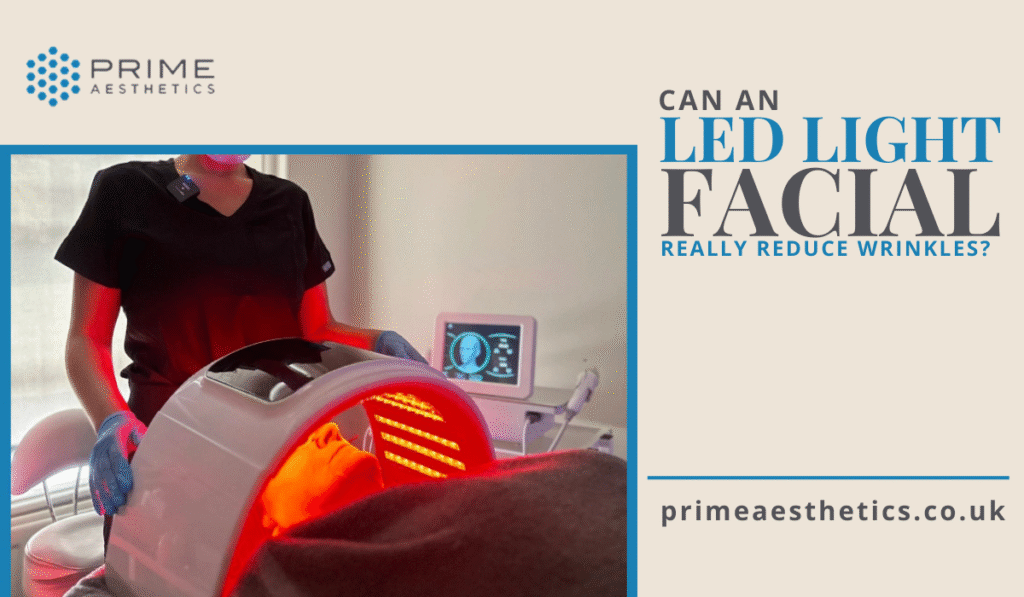 Can an LED Light Facial Really Reduce Wrinkles?